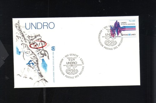 First Day Issue United Nations Geneva Undro Cas De Catastrophe 1979 FDC ...