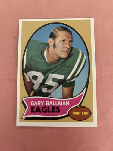 1970 Topps #46 Philadelphia Eagles Gary Ballman NRMT CONDITION. | eBay