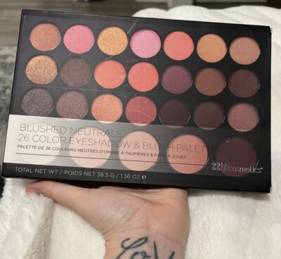 BH Cosmetics Eyeshadow & Blushed Neutrals Palette 26 Colors | eBay