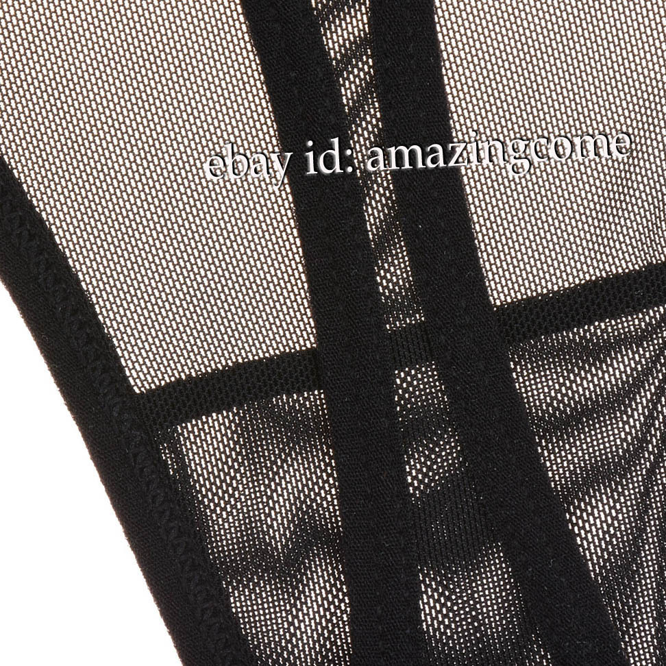 Buy Sexy Women's Thongs Sheer G-strings Underwear Black Transparent ...