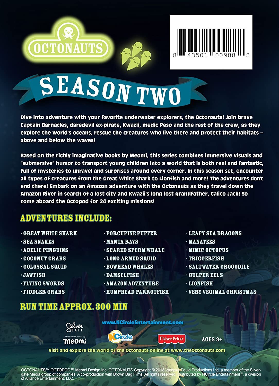 Octonauts: Season Two (DVD) Ross Breen | eBay