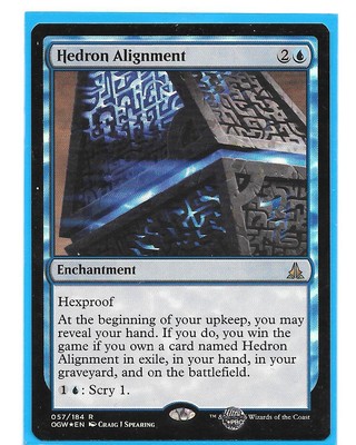 HEDRON ALIGNMENT FOIL English Magic NM Oath of the Gatewatch MTG ! | eBay