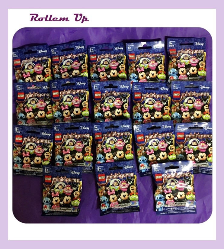 LEGO Disney Minifigures Series #1 (71012) Complete Set. 18 Factory ...