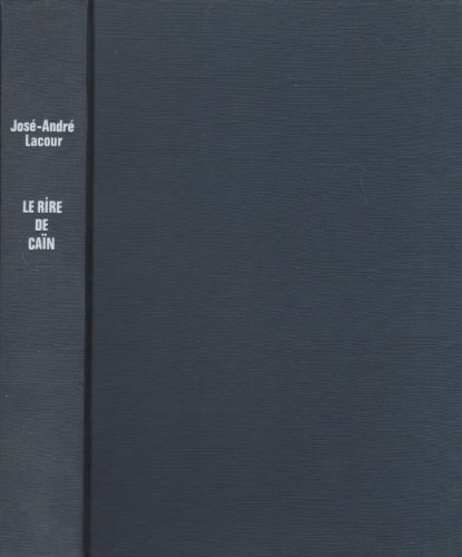 Le Rire de Cain, Jose-Andre Lacour | eBay