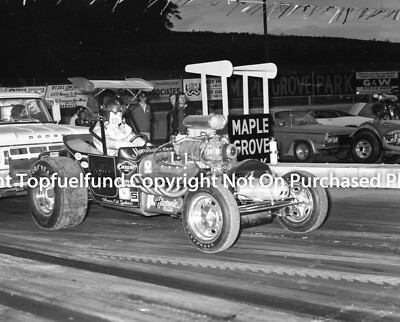 Willie Borsch "Wild Willie" Winged Express AA/FA Fuel Altered 8x10 NHRA ...