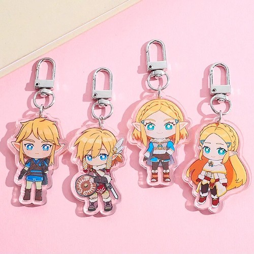 The Legend of Zelda: Breath of the Wild Link Keychain Anime Kawaii NEW ...