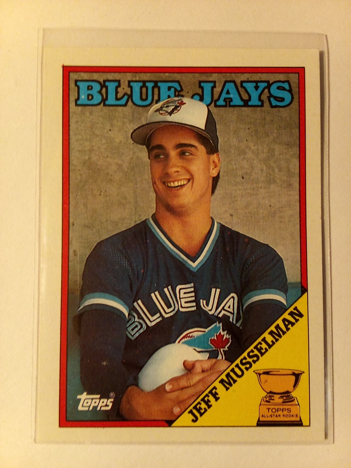 1988 Topps - Topps All-Star Rookie #229 Jeff Musselman for sale online ...