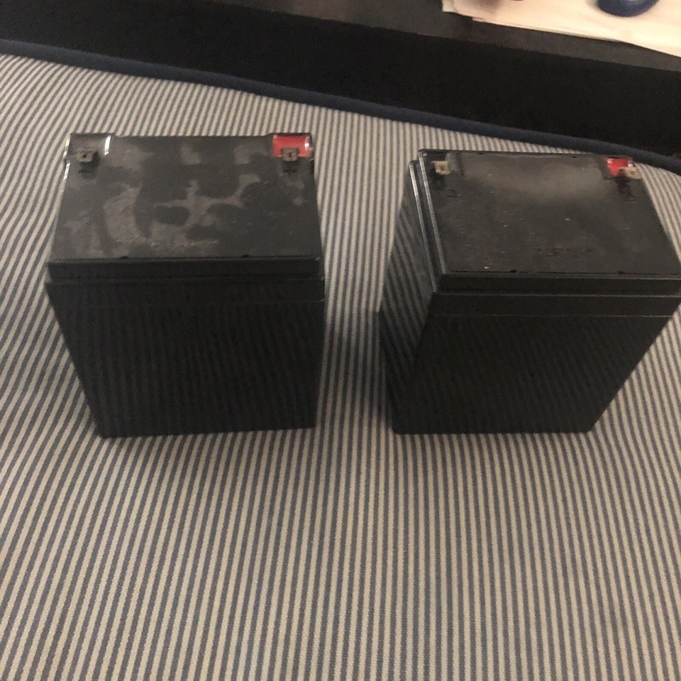 Casil Genuine CA1240 12V 4Ah SLA Alarm Batteries Used 2 | eBay