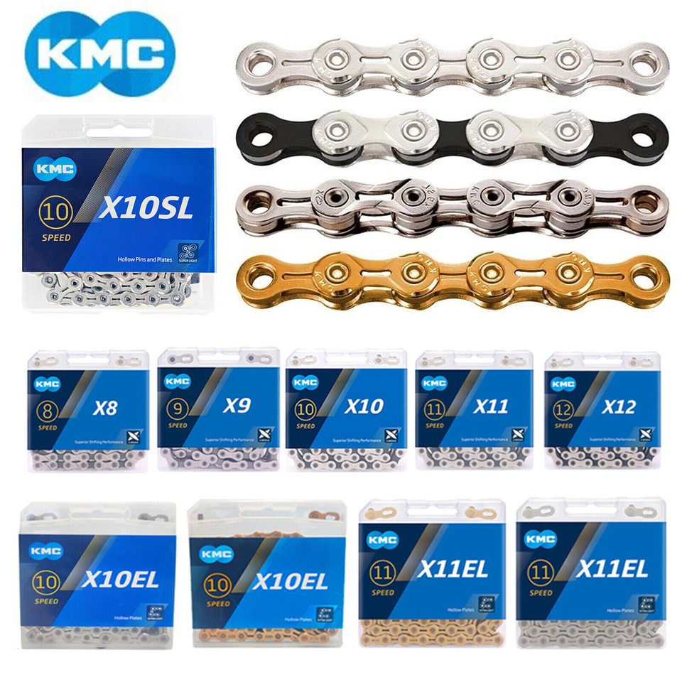 FOR KMC 10 11 Speed X10SL X11 X11EL X11SL Chain for Shimano/SRAM 118 ...