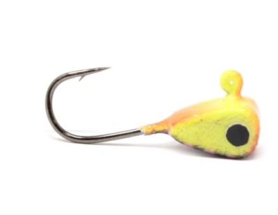 Clam Dave Genz Drop Kick 1/16 oz - Glow Purple Tiger - Tungsten Ice ...