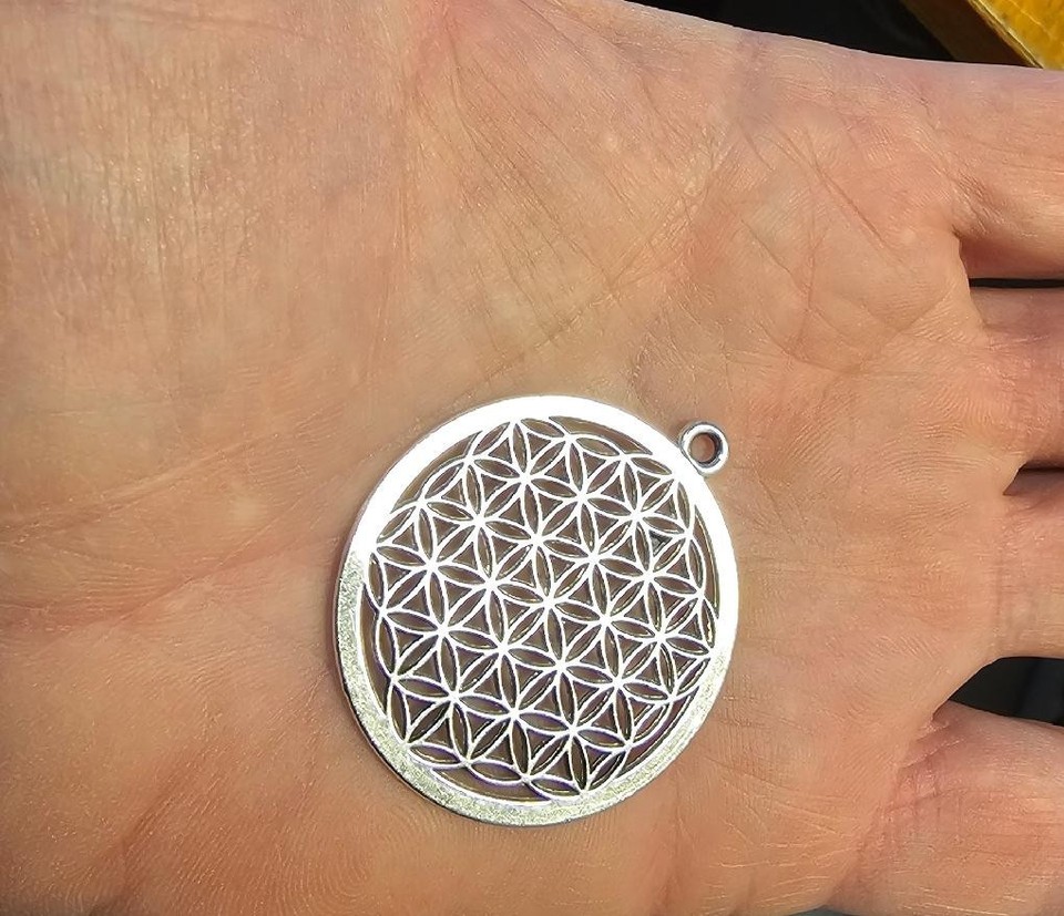 Flower of Life - Stainless Steel | eBay UK