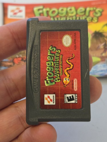 Frogger's Adventures: Temple of the Frog Nintendo Game Boy Advance GB ...
