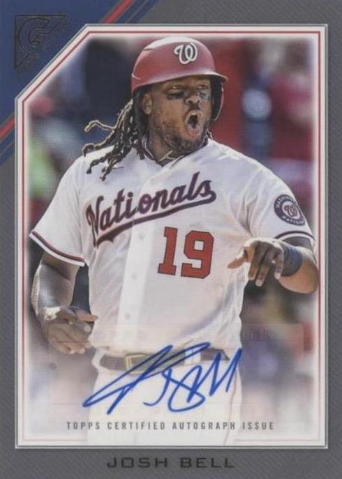 2022 Topps Gallery - Veterans Autographs Josh Bell #VA-JBE (AU) for ...