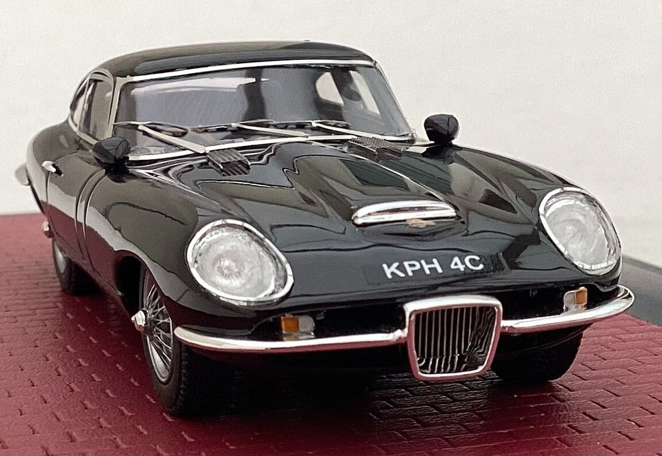 Matrix Models 1964 Jaguar E-Type Coombs Frua. Black | eBay UK