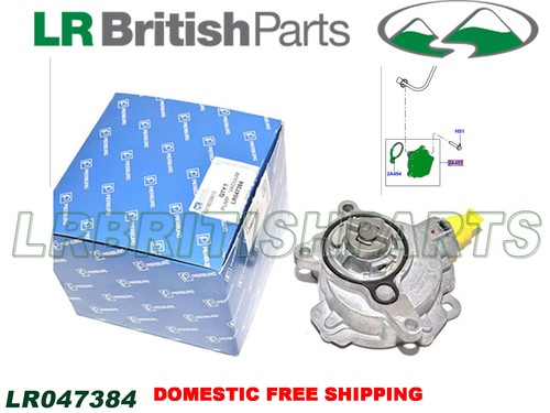 LAND ROVER VACUUM BRAKE PUMP 2.0L 16 V NEW PIERBURG LR047384 | eBay