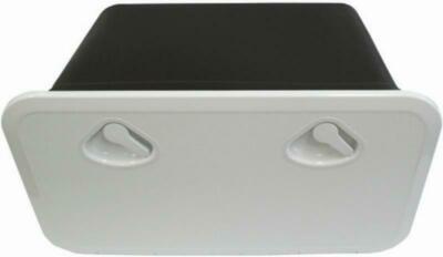 Access Hatch Storage Box Caravan/ Boat/RV White Lid 600mm x 355mm MADE ...