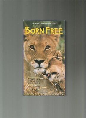 Born Free, Virginia McKenna, Bill Travers, VHS | eBay