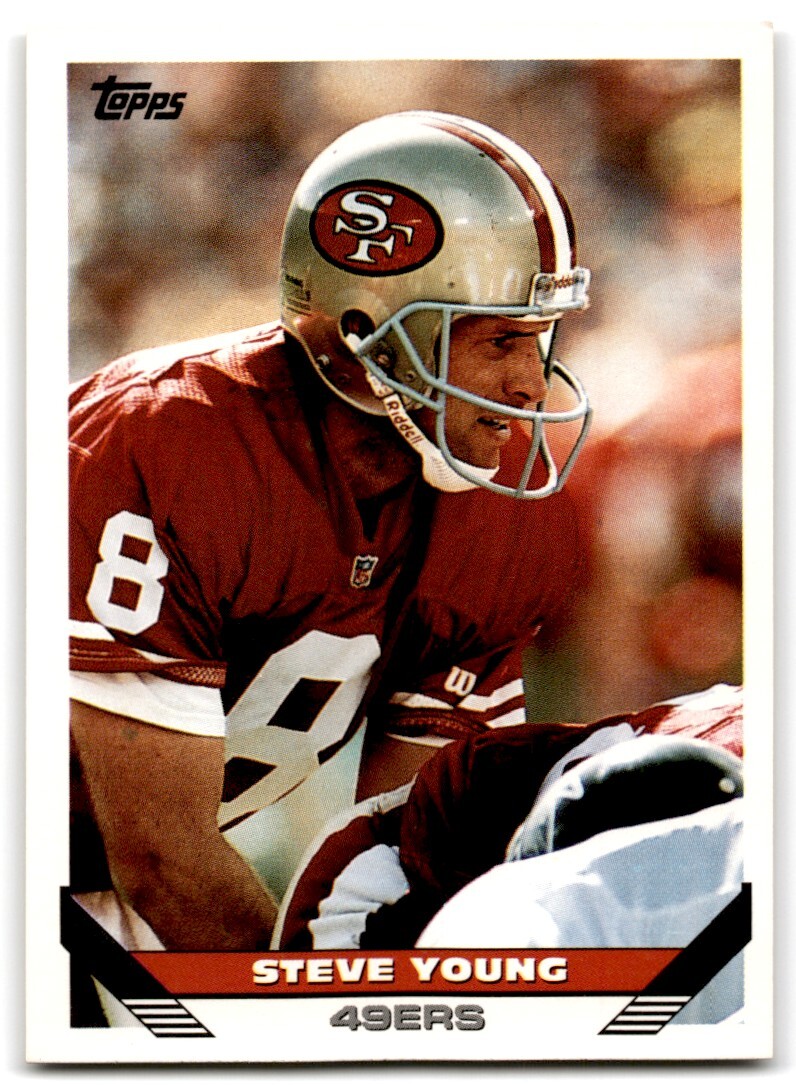 1993 Topps Steve Young San Francisco 49ers #135 | eBay