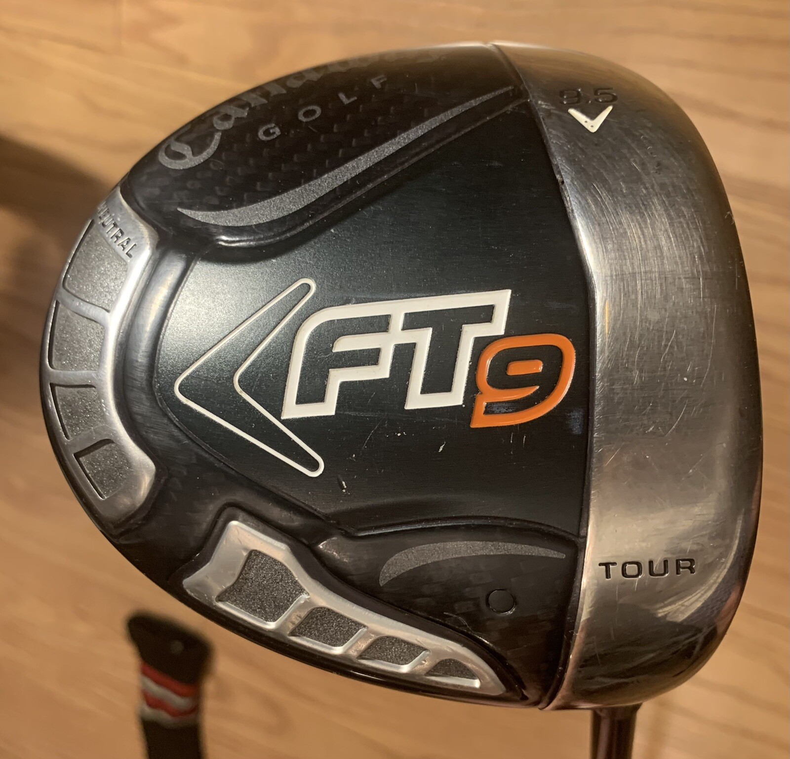 Callaway FT-9 Tour Driver 9.5* Fujikura ZCom Pro 65 Stiff Mens RH W ...