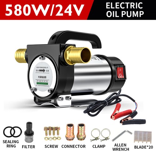 12V/24V/220V forward and reverse electric pumping pump 50L self-priming ...