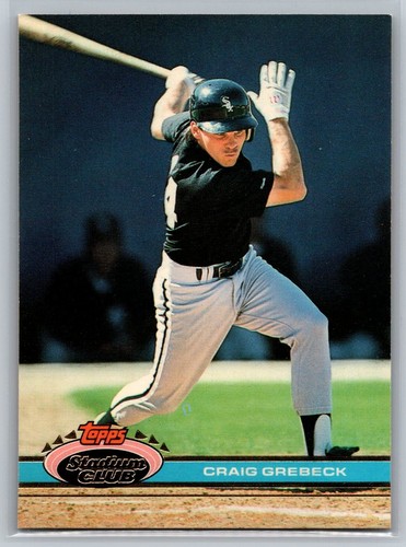 1991 Stadium Club Baseball #559 Craig Grebeck Chicago White Sox | eBay