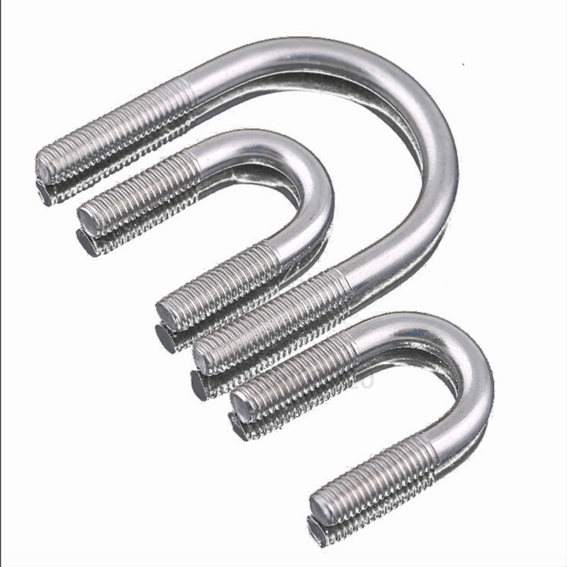 U BOLTS M6 M8 M10 M12 FOR STANDARD PIPE A2 STAINLESS STEEL - CHOOSE ...