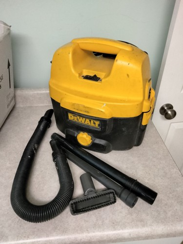 DEWALT DC500 12-18 volt 2-Gallon 1-HP Cordless Shop Vacuum Battery Or ...