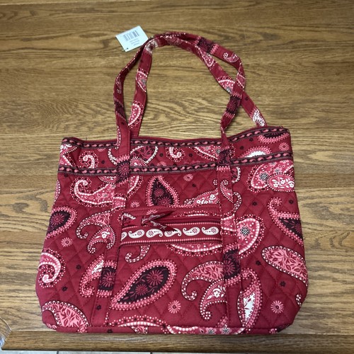 Vera Bradley Villager Purse In The Retired And Rare Mesa Red Pattern ...