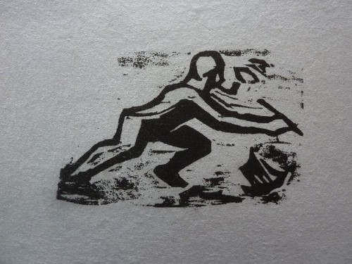 MAX PECHSTEIN - Original Holzschnitt 1949 "Der Maler" !! | eBay.de