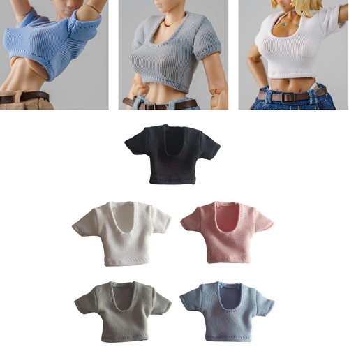 1/12 Scale Female Action Figure Clothes, Doll Clothes, Soft Stylish DIY ...