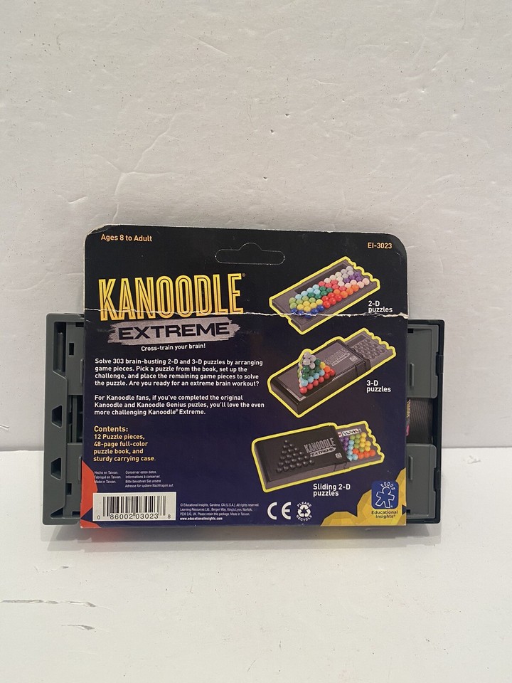 Kanoodle Extreme Puzzle Game, Brain Teaser Puzzle | eBay