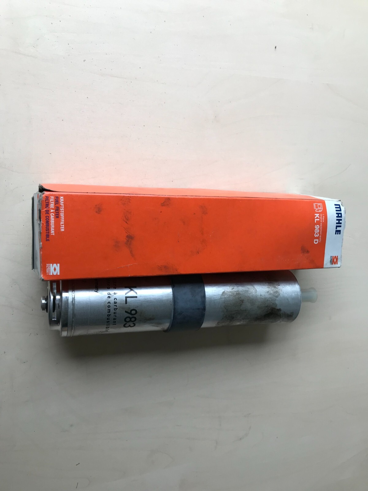 Mahle KL983D Fuel Filter for sale online | eBay