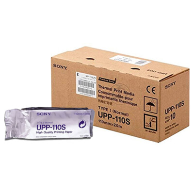 SONY UPP-110S High Quality Printer Paper - Genuine SONY - Box of 10 ...