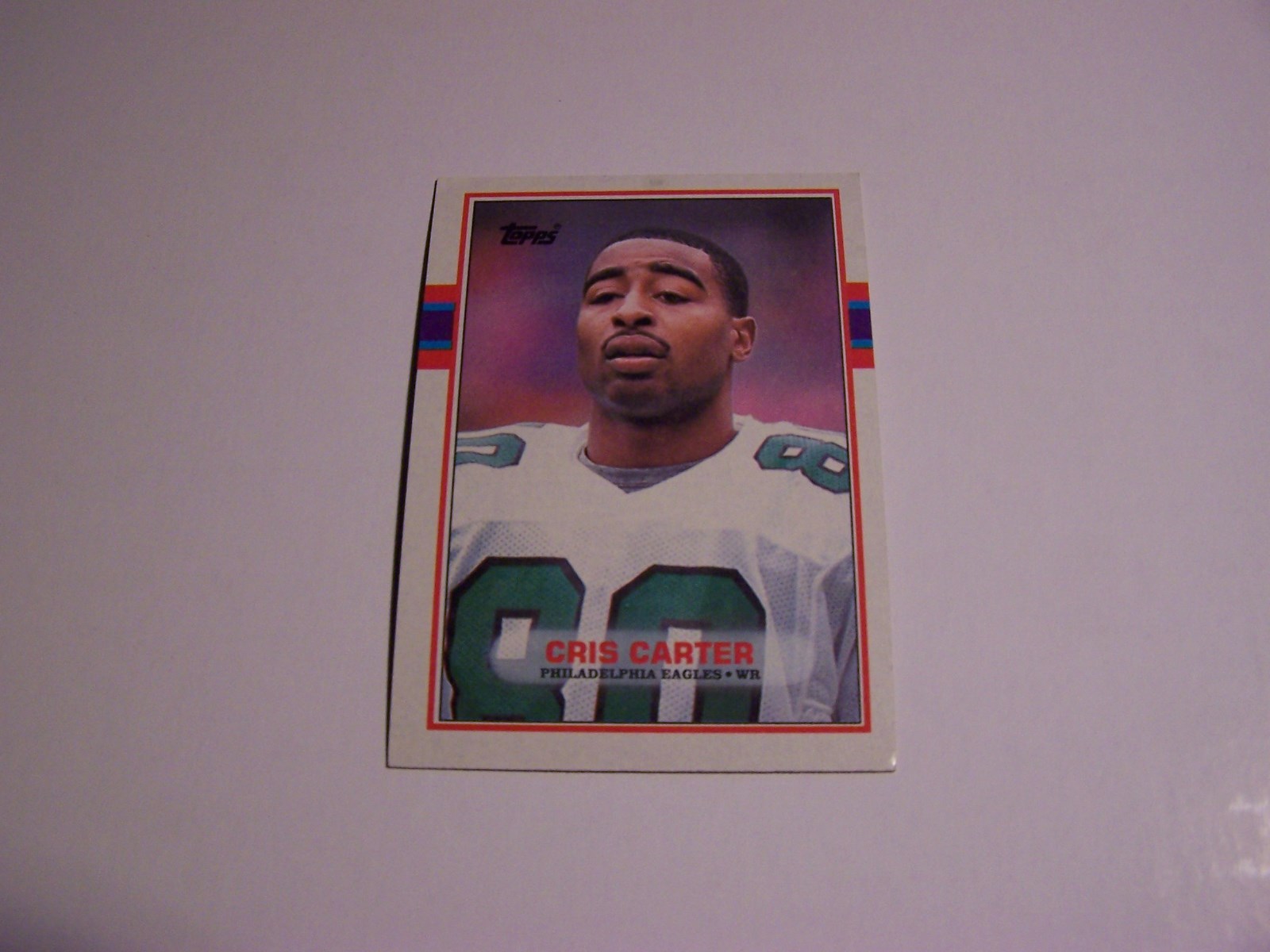 1989 Topps Cris Carter Philadelphia Eagles #121 Football Card | eBay