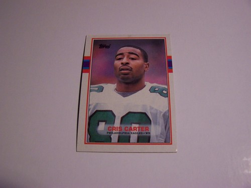 1989 Topps Cris Carter Philadelphia Eagles #121 Football Card | eBay