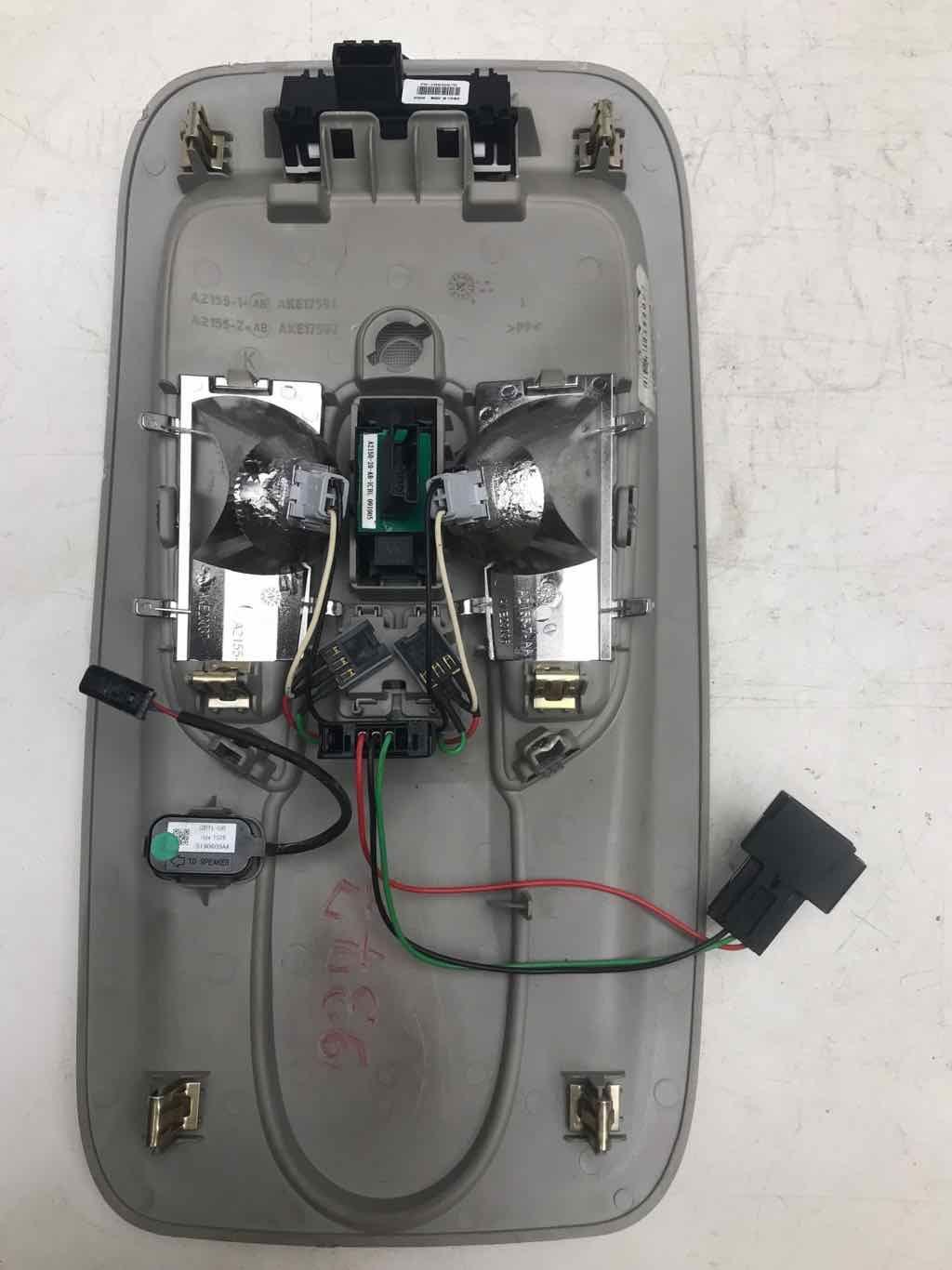 Roof Overhead Console W/o Sunroof Set Of 3 Gray OE Fits CHEVY EQUINOX ...