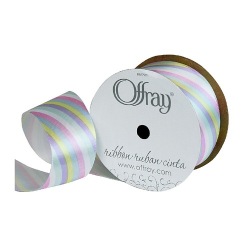 NEW Offray Asymmetrical Stripe Ribbon By Spotlight 79636877195 | eBay Australia