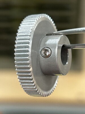 1 PIC DESIGN ALUMINUM SPUR GEAR 64 PITCH 64 TEETH 1/4” BORE 3/16” FACE ...