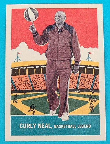 2013 Panini Golden Age Delong Gum #8 Curly Neal Harlem Globetrotters ...