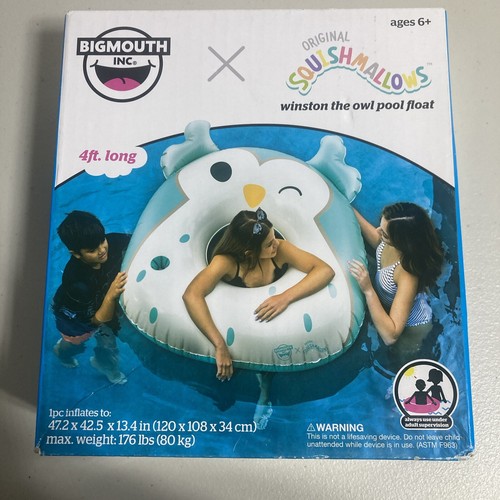 BigMouth x Squishmallows Inflatable Ring Pool Float With Built-In ...