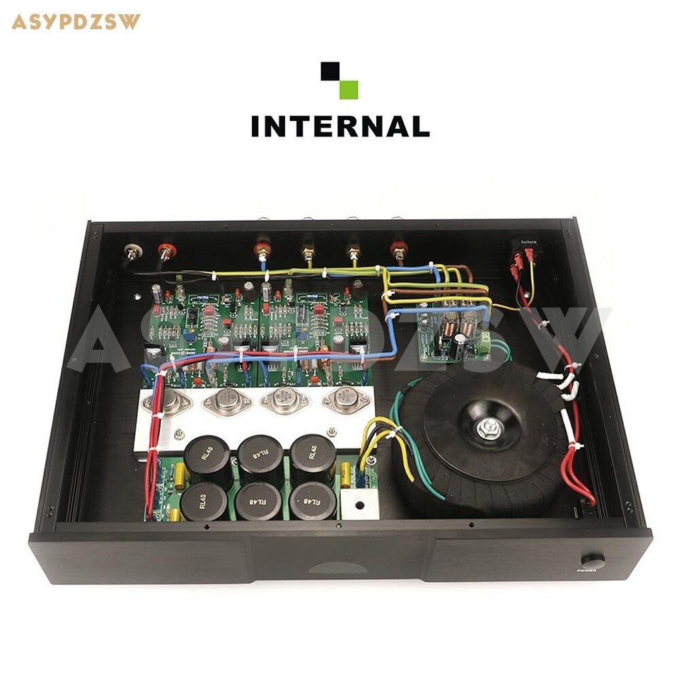 HIFI NAP250 Power Amplifier Base On UK NAIM With SPK Protection 80W+80W ...