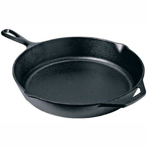 Lodge Logic L8SK3 10-1/4" Pre-Seasoned Cast Iron Skillet 2" Deep ...