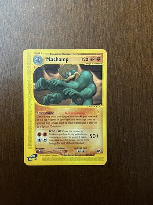 Pokemon TCG - WOTC Expedition Machamp Non Holo Rare Card 51/165 - LP | eBay
