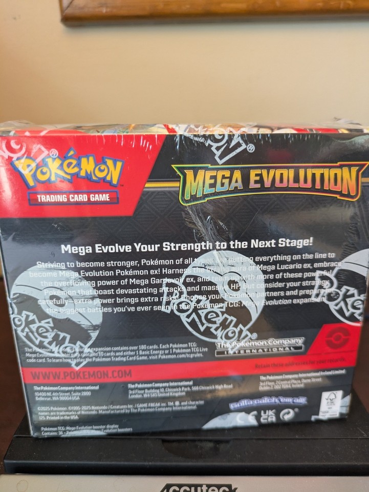 Pokemon Mega Evolution ME1 Booster Box - Non-Enhanced Version | eBay