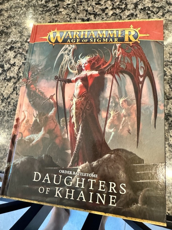 Daughters of Khaine Army Lot, Over %35 Off! 🩸Free Tokens+Old Book! DoK ...