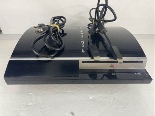 Sony PlayStation 3 Fat PS3 40GB CECHG01 Tested, Console And Cords | eBay