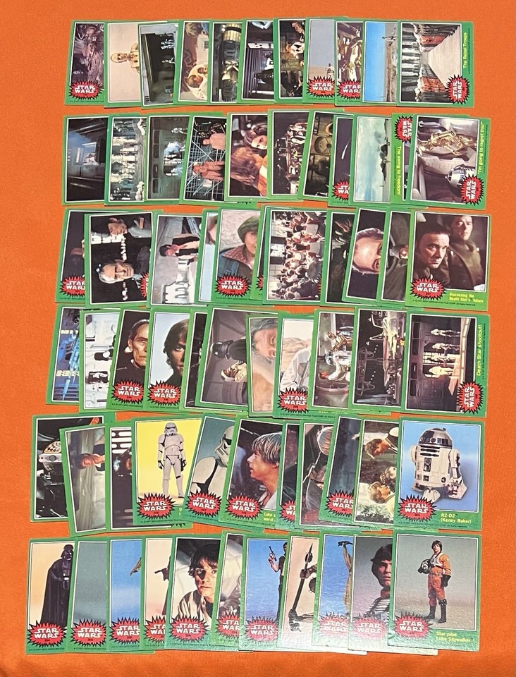 1977 Topps Star Wars Complete SERIES 1-4 Vintage Card Set *CgC605* | eBay