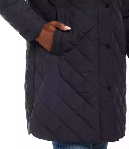 WP Weatherproof Women's Long Quilted Jacket Size X Large Black | eBay