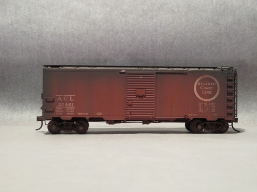 HO scale 40' box car Atlantic Coast Line #20461 ***weathered*** | eBay