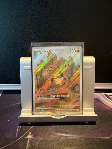 FROM UK Klawf 217/198 Holo - Pokemon TCG - Card - Scarlet & Violet ...